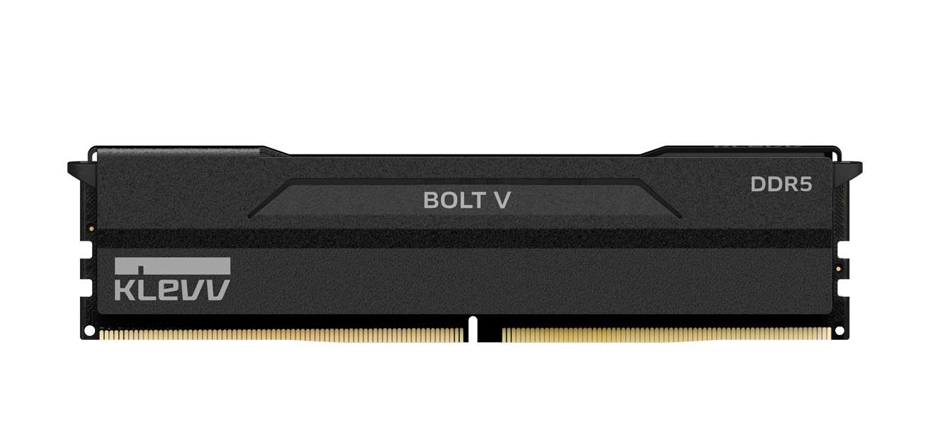 KLEVV Introduces CRAS V RGB and BOLT V DDR5 Gaming Memory - klevv-bolt ...