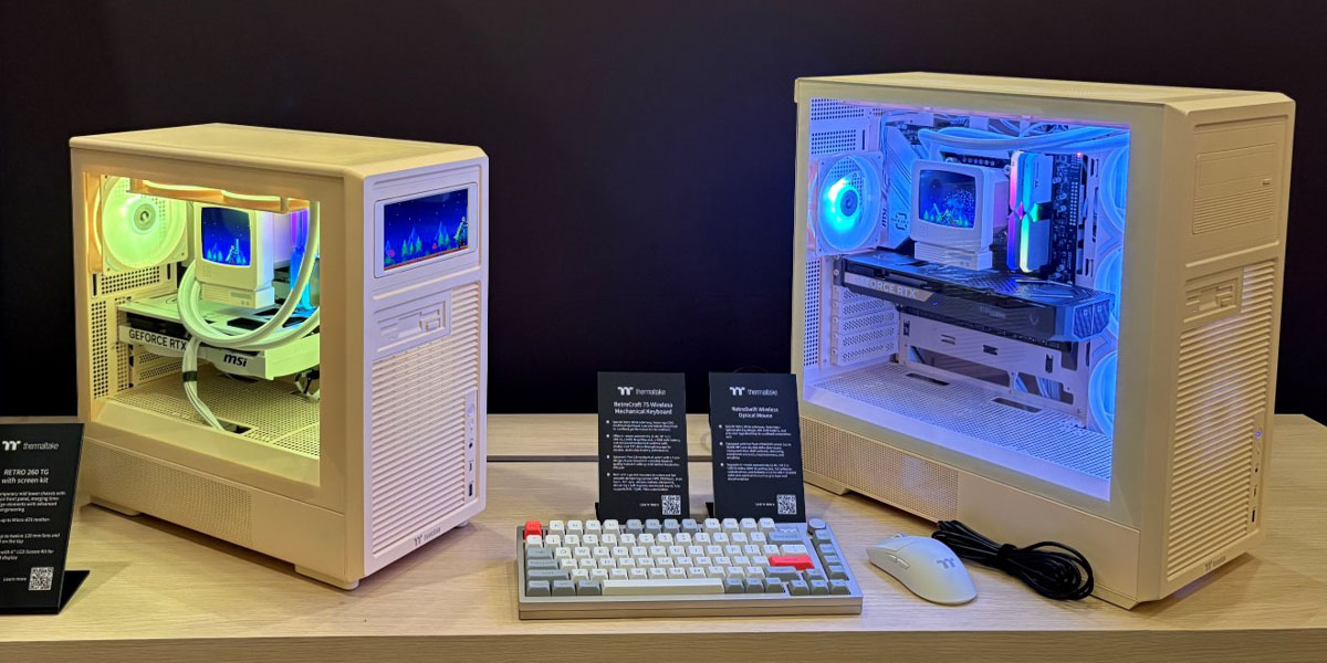 Thermaltake Teases Retro Series PC Cases Ahead of CES 2026 ...