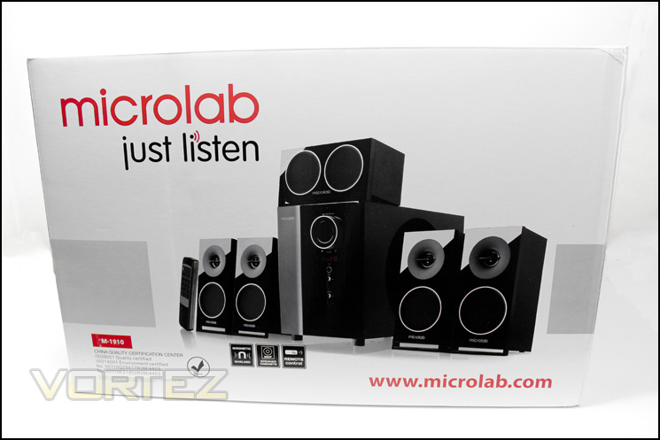 Microlab M-1910 Review - Packaging & Accessories