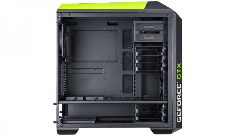 The Cooler Master MasterCase Pro 5 NVIDIA Edition Chassis